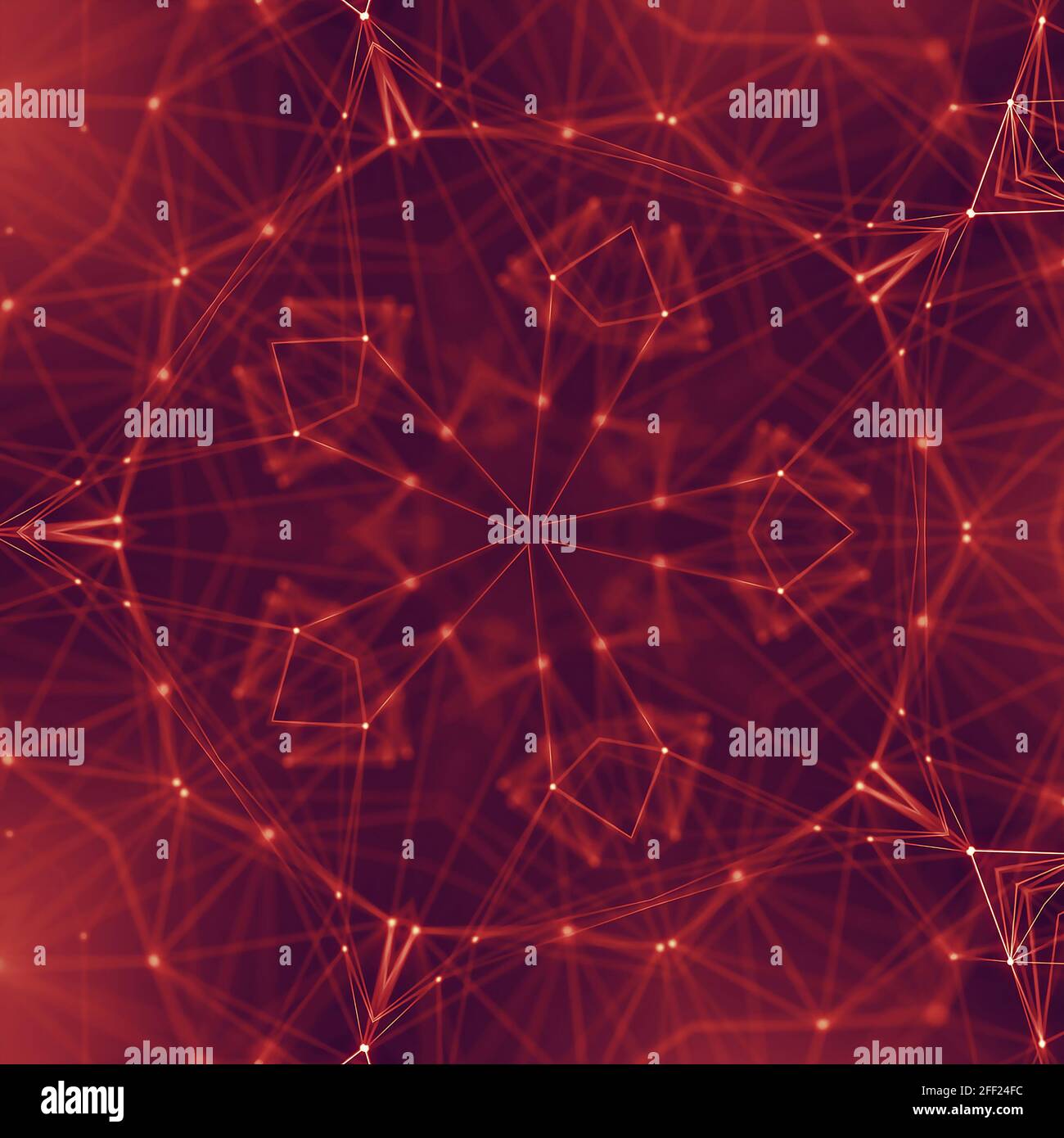 Abstract digital background connecting dots and lines. Information ...