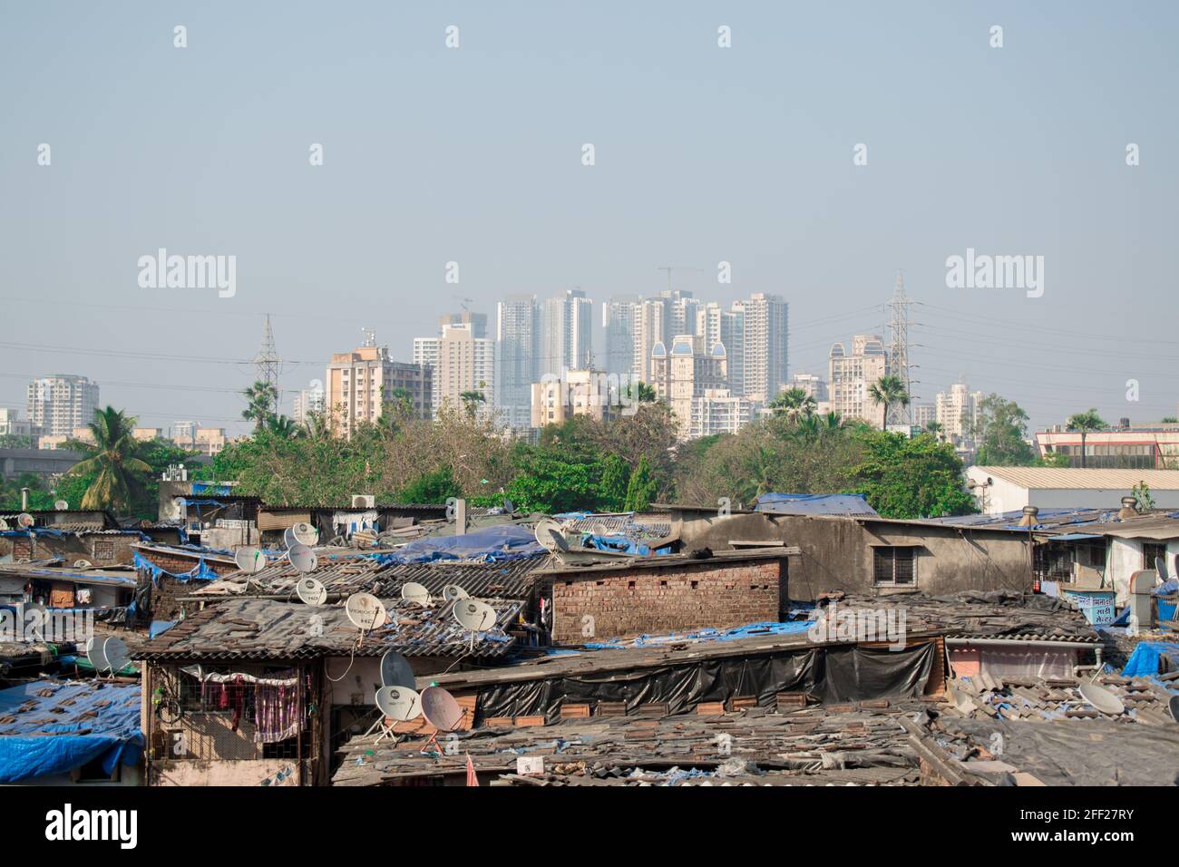 Rural to urban development of mumbai ,Maharashtra in one picture with ...