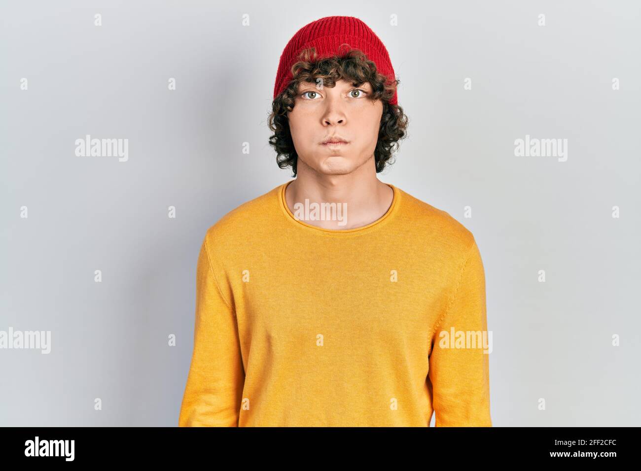 Man cold cheeks not woman not child hi-res stock photography and images ...