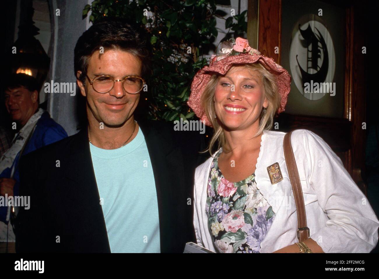 Anthony Denison and Jennifer Evans Circa 1980's Credit: Ralph Dominguez ...