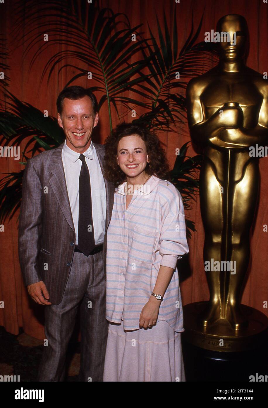James Woods and Marlee Matlin during 59th Academy Awards Nominees ...