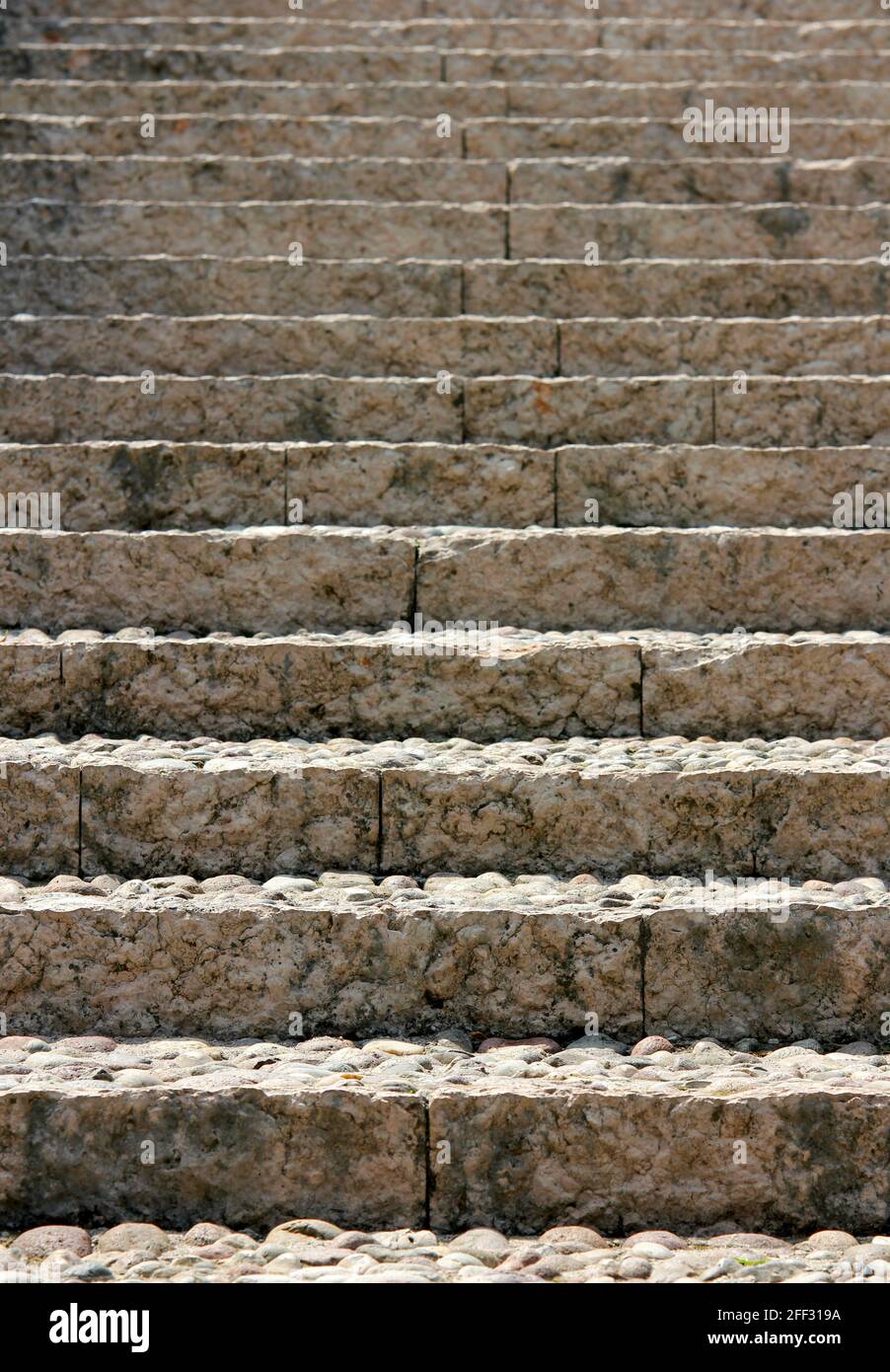 Closeup shot concrete staircase hi-res stock photography and images - Alamy
