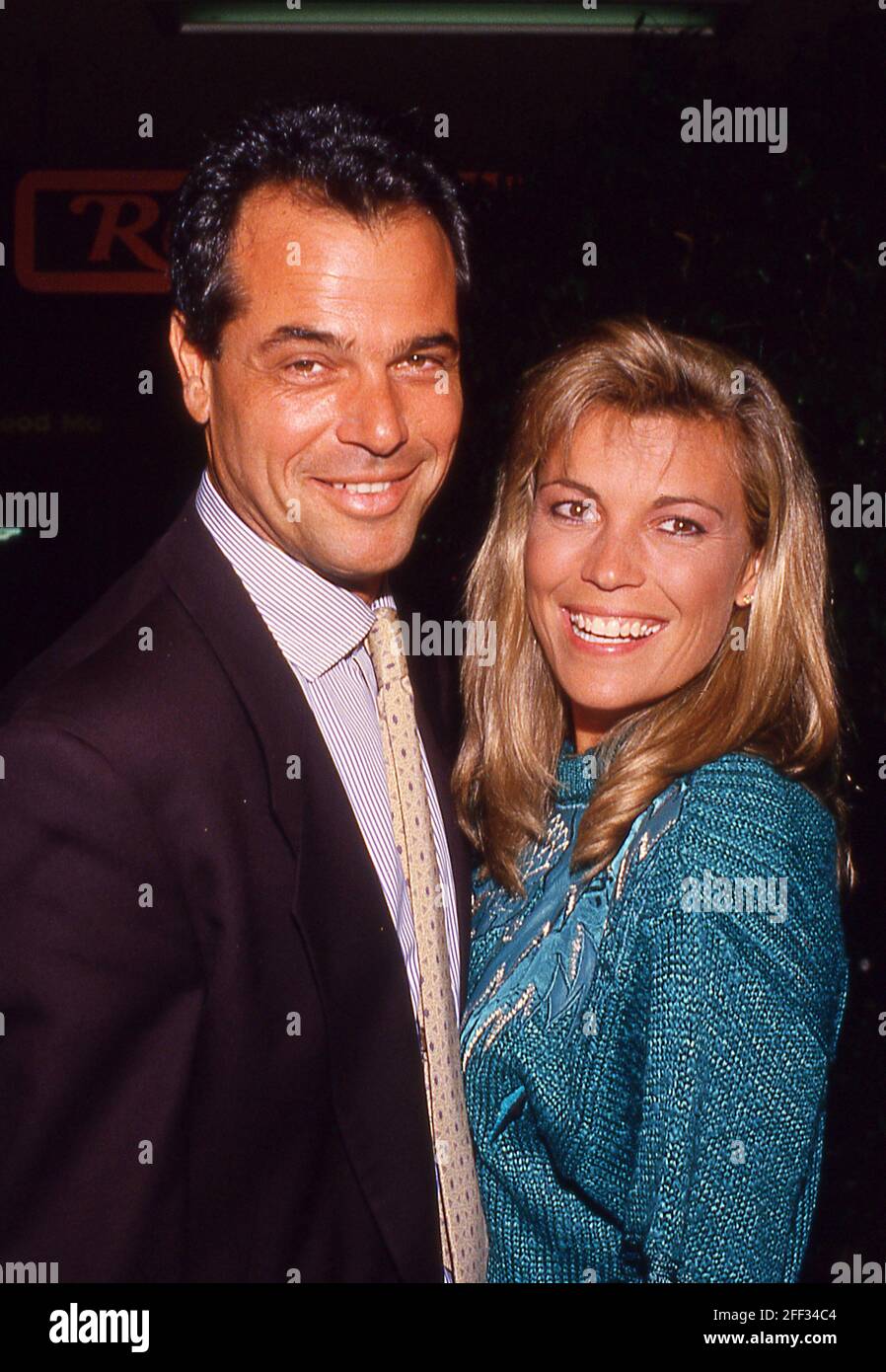 George Santo Pietro and Vanna White Circa 1980's Credit: Ralph ...