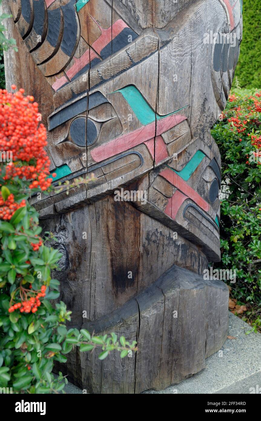 Raven Above Sea Serpent With Wolf And Macquinna Mask - Carver: Norman ...