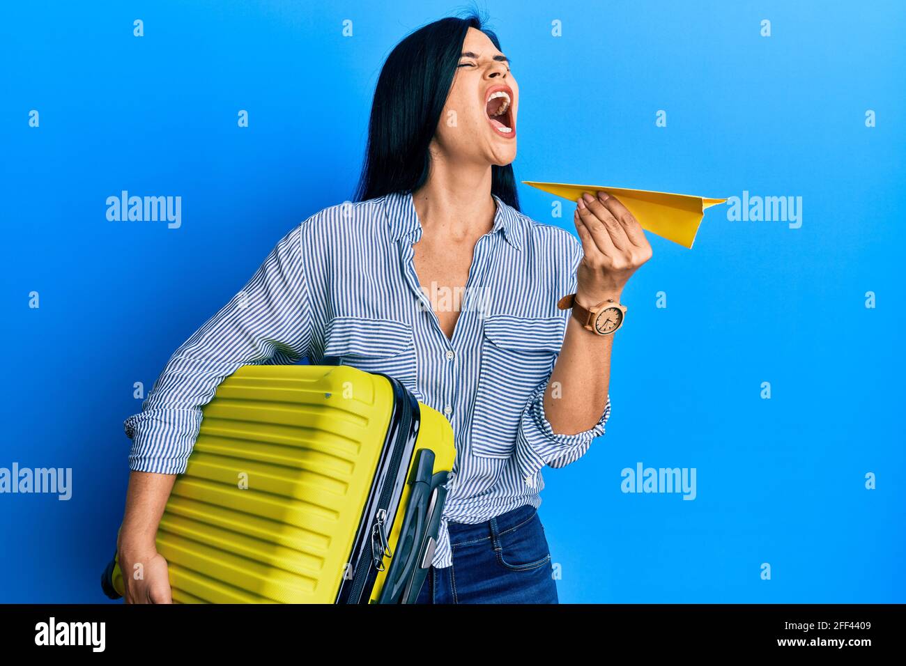 Plane angry passenger hi-res stock photography and images - Alamy