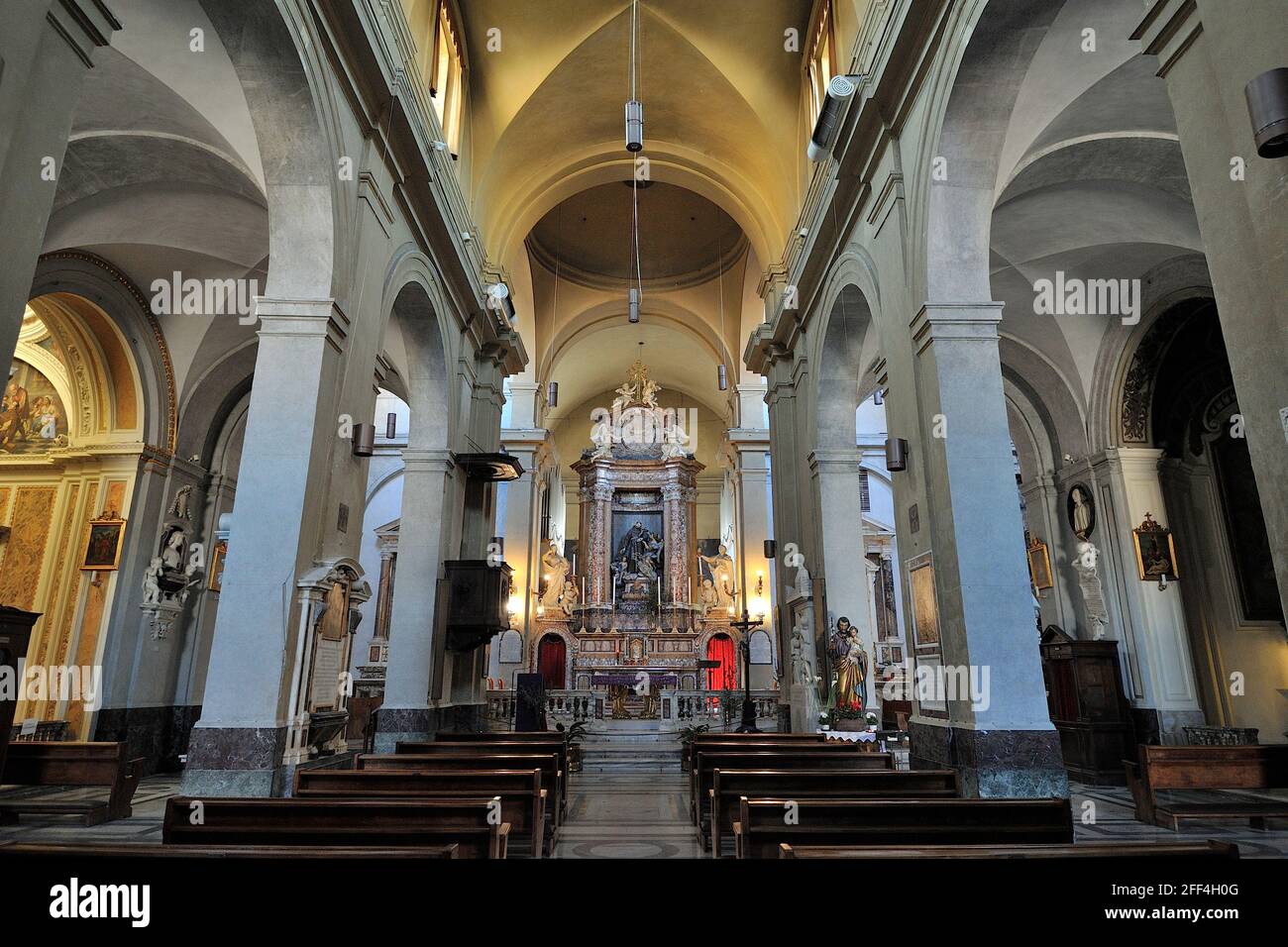 Church of San Francesco a Ripa, Trastevere, Rome, Italy Stock Photo - Alamy