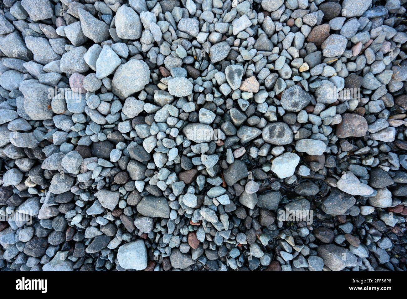 Gravel Trail Texture from high angle view Stock Photo - Alamy