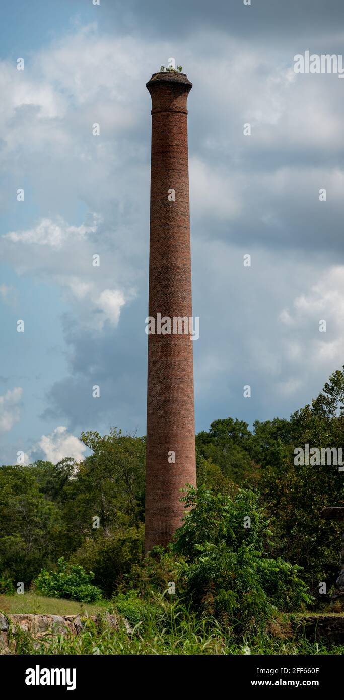 Chimney stack brick tower hi-res stock photography and images - Alamy