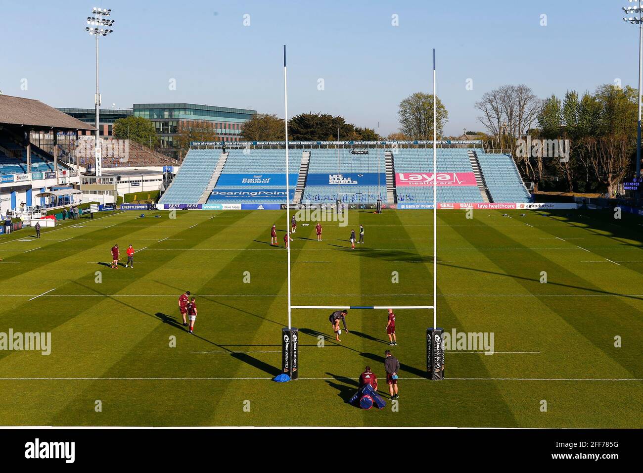 RDS Arena, Dublin, Leinster, Ireland. 23rd Apr, 2021. Rainbow Cup Rugby ...