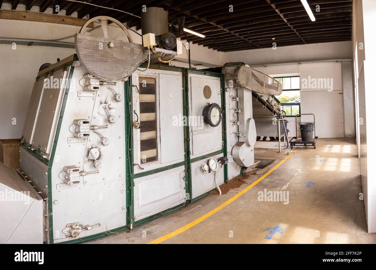 Tea factory Gorreana, at Sao Miguel island, Azores travel destination ...