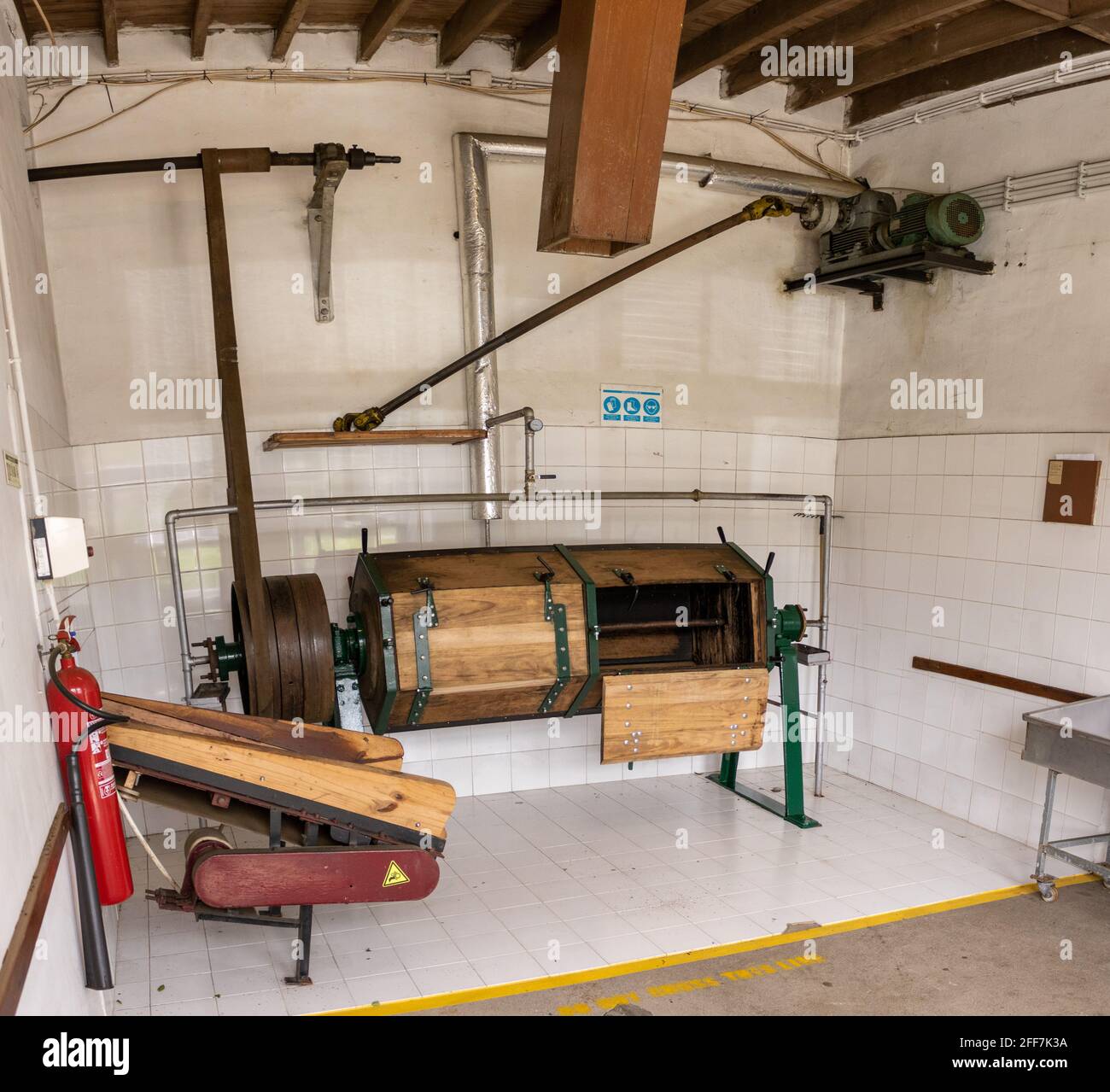 Tea factory Gorreana, at Sao Miguel island, Azores travel destination ...