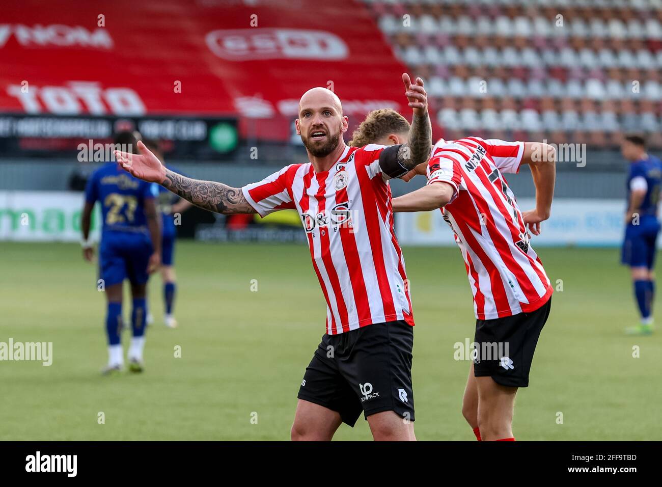 ROTTERDAM, NETHERLANDS - APRIL 24: Bryan Smeets of Sparta Rotterdam ...