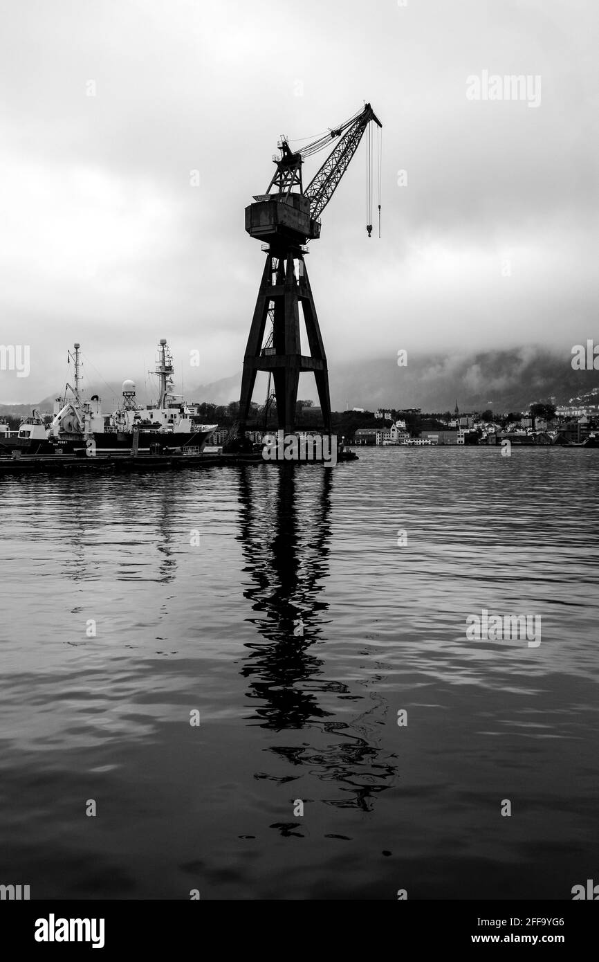 Fishing vessel / stern trawler and ocean research vessel Acc Mosby at ...