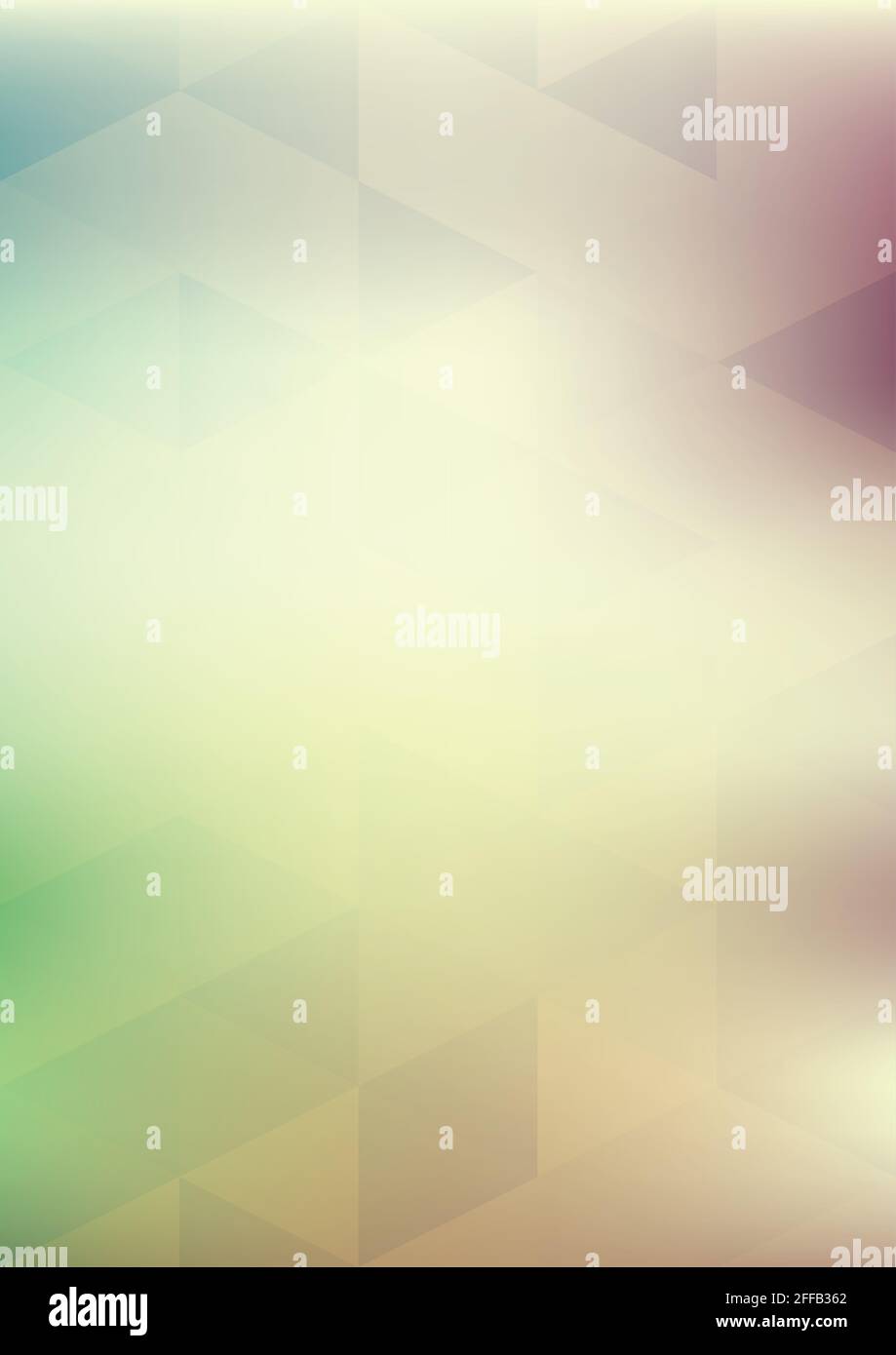 Abstract vertical faded background with transparent triangles. Backdrop ...