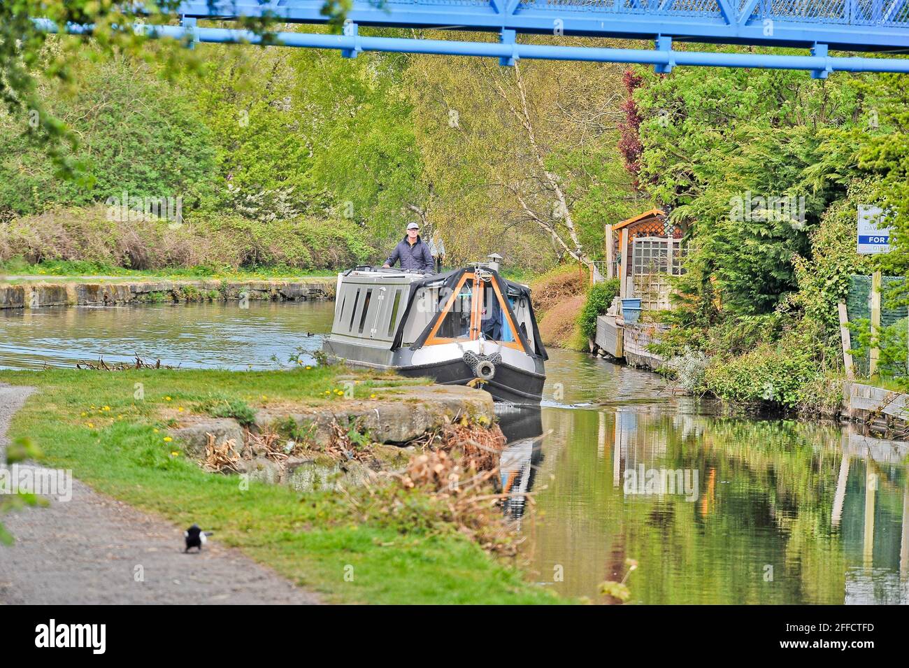 Leeds Liverpool Canal, Maghull Stock Photo - Alamy