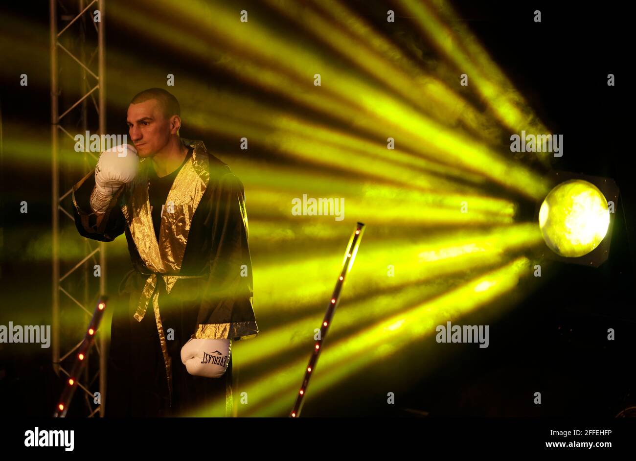 Light heavyweight boxing johnson hi-res stock photography and images ...