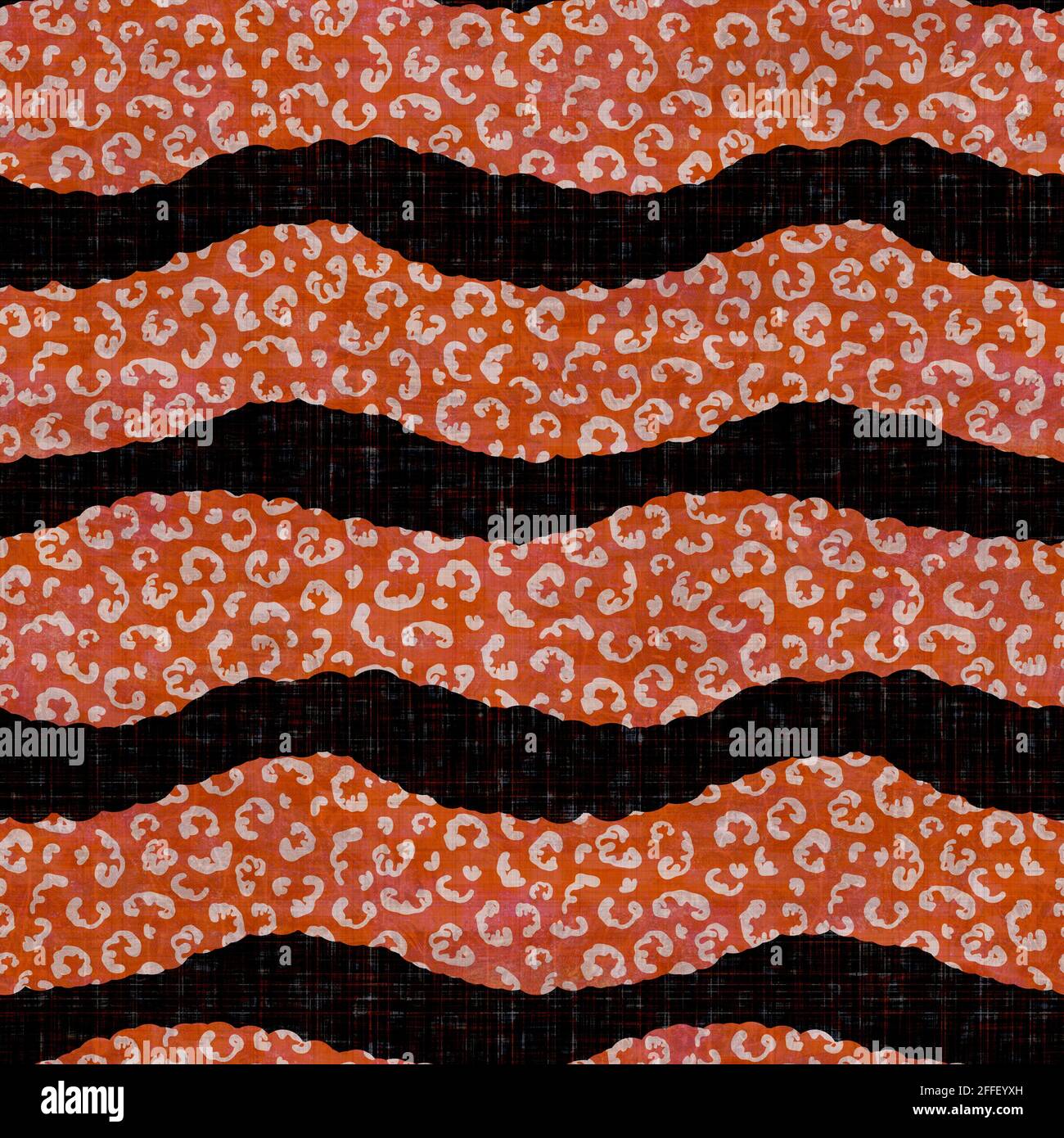 Seamless dark block print stripe background. Boho ethnic soft ...