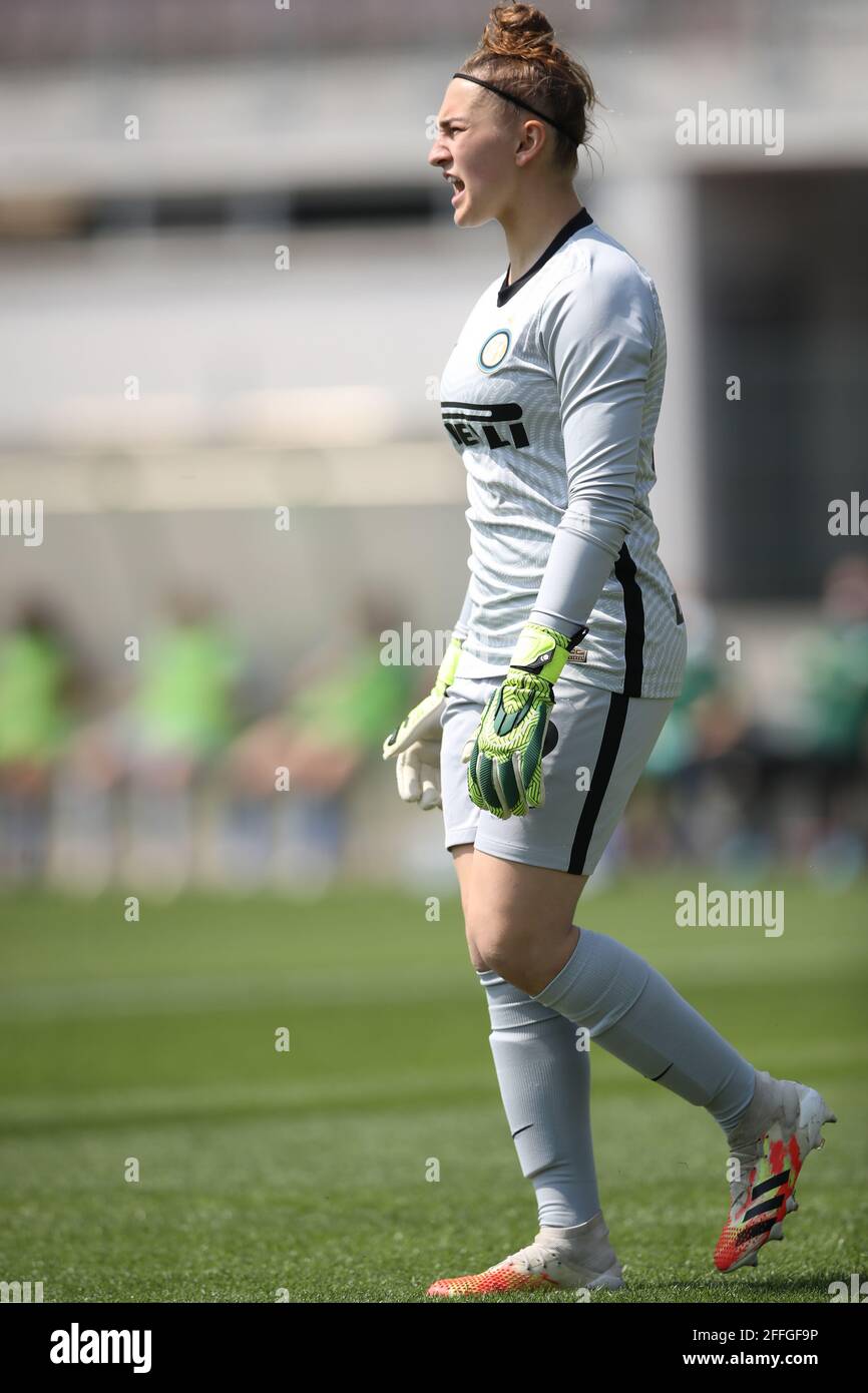 Milan, Italy. 24th Apr, 2021. Astrid Gilardi of Internazionale during ...