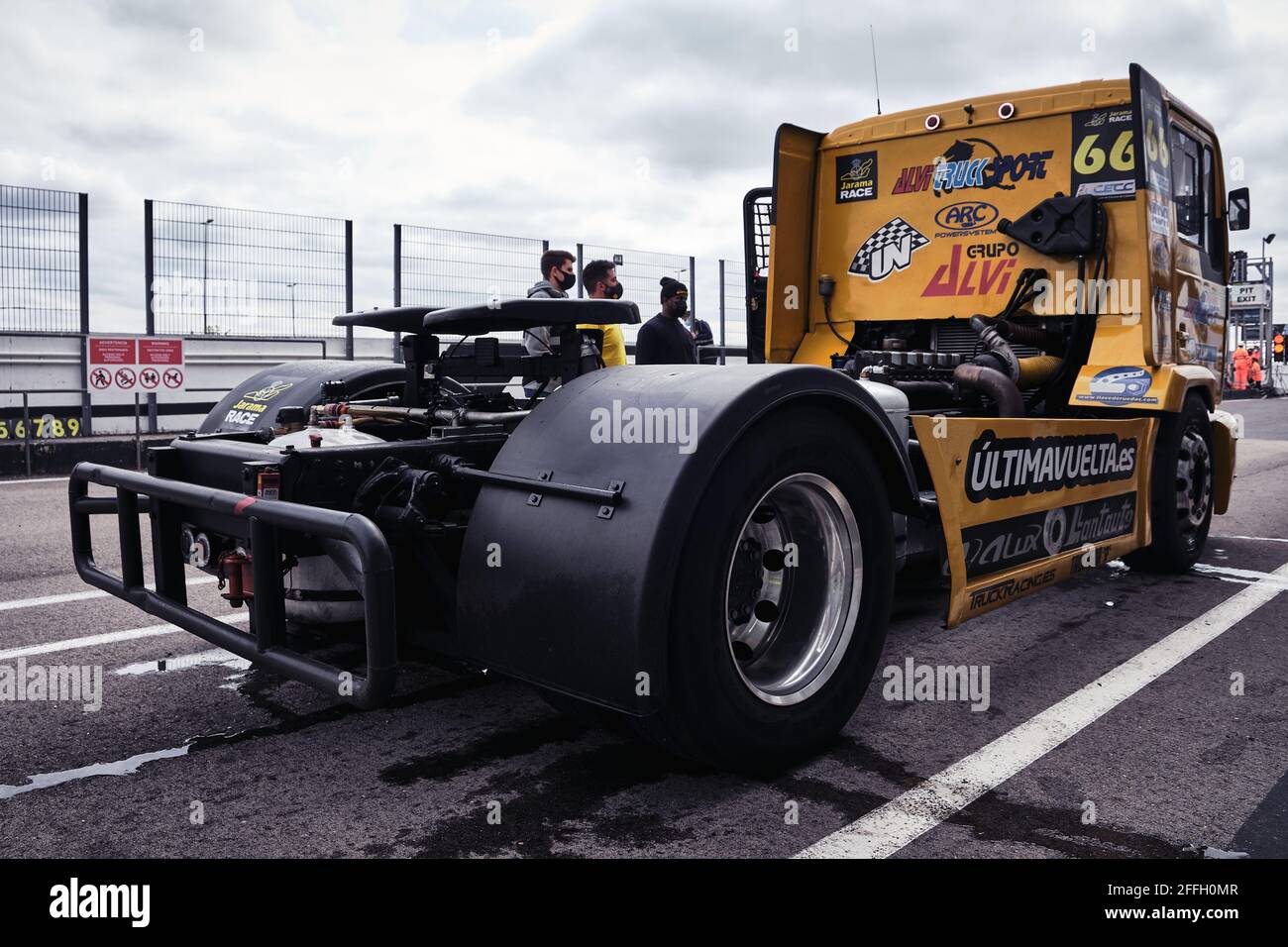 Circuito del Jarama, San Sebastian de los Reyes, Spain. 24th Apr, 2021 ...