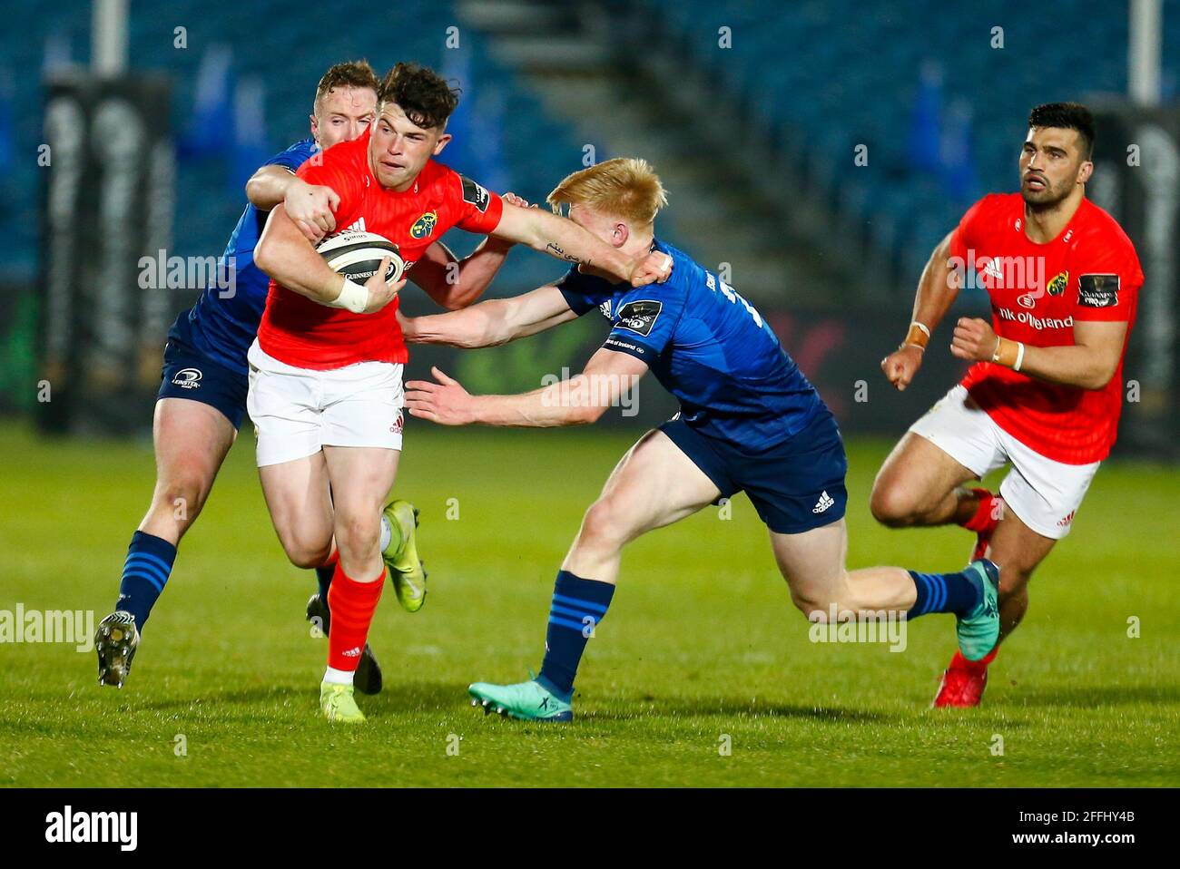 RDS Arena, Dublin, Leinster, Ireland. 23rd Apr, 2021. Rainbow Cup Rugby ...