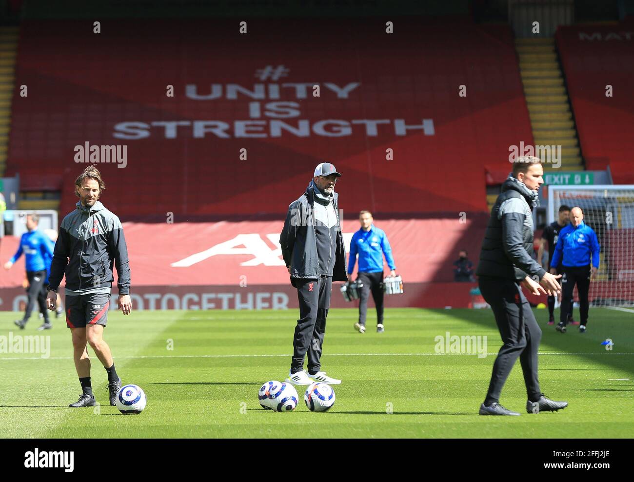 Anfield, Liverpool, Merseyside, UK. 24th Apr, 2021. English Premier ...
