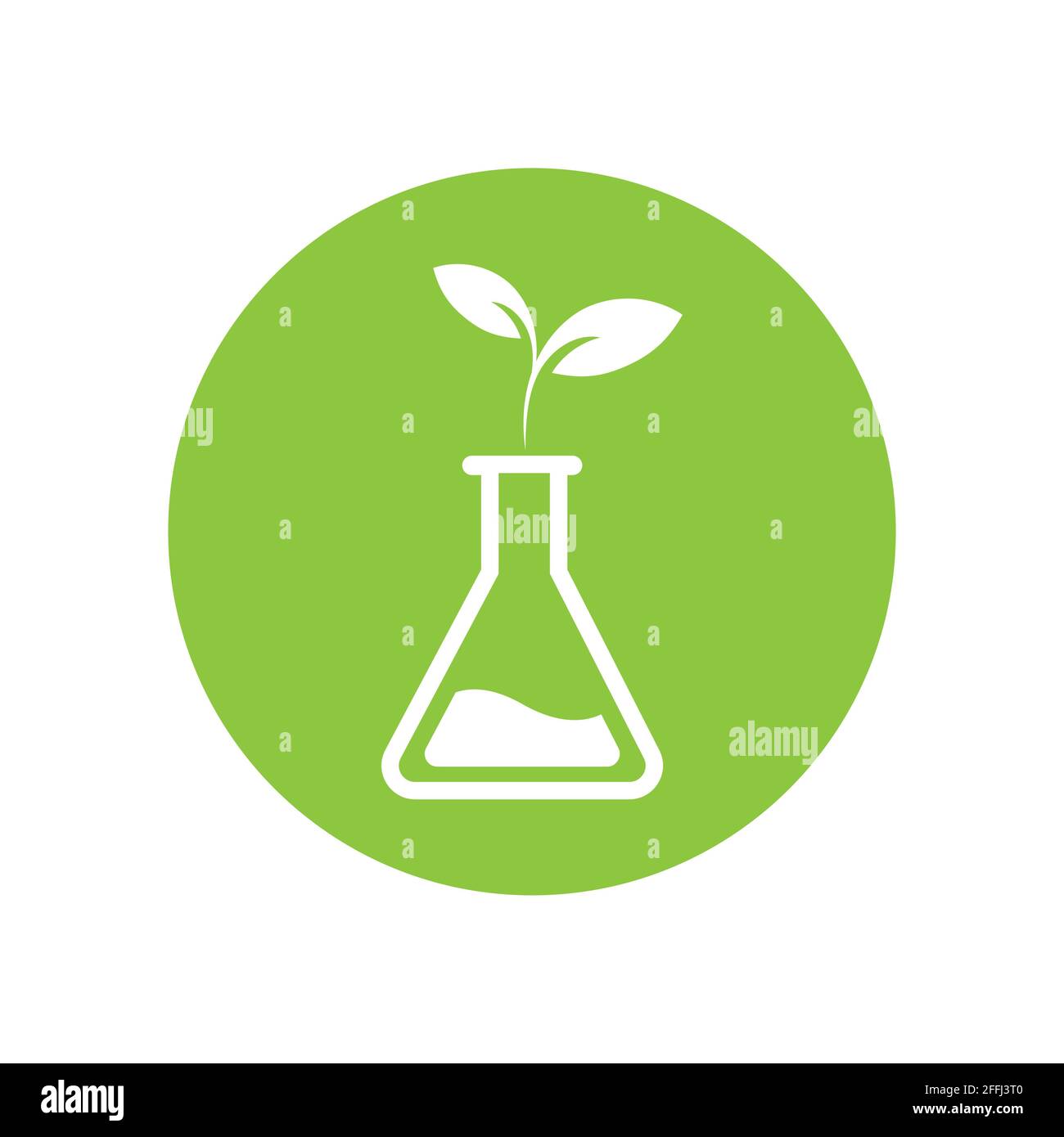 Natural medicine logo vector illustration design template Stock Vector ...