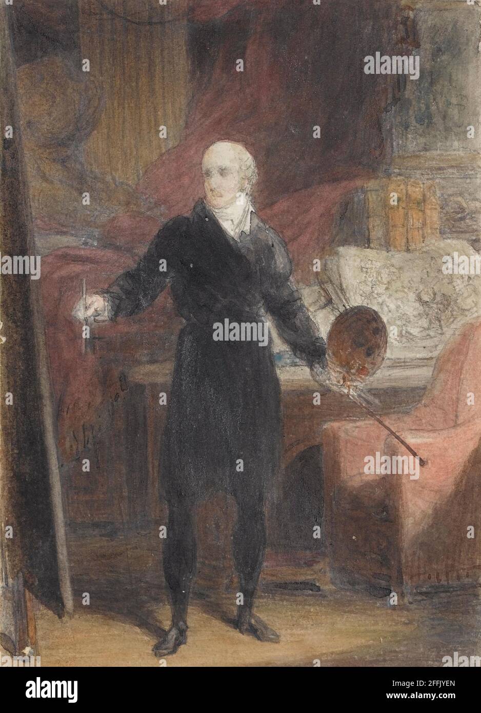 Benjamin west drawing hi-res stock photography and images - Alamy