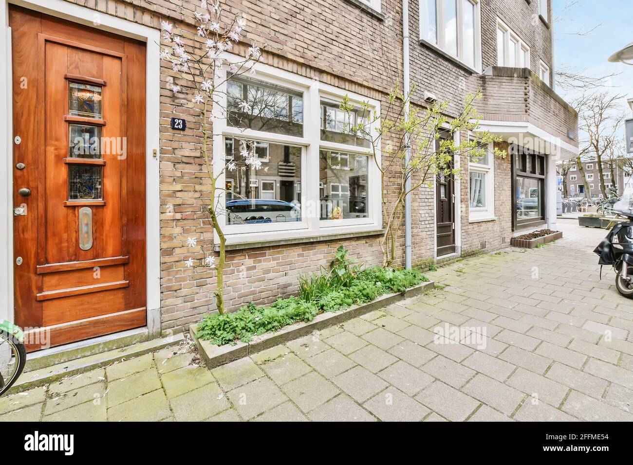 Beautiful residential area Stock Photo - Alamy