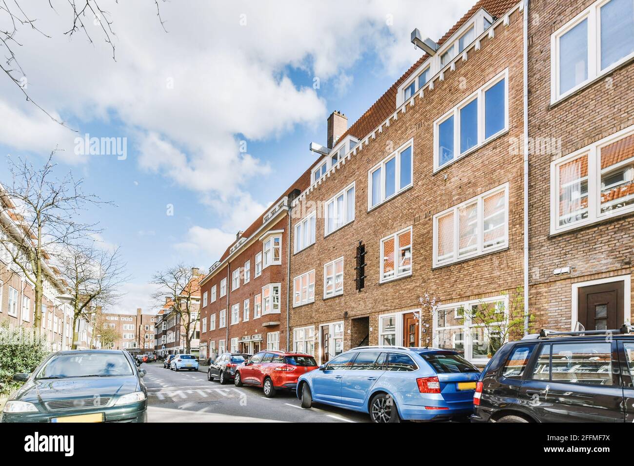 Beautiful residential area Stock Photo - Alamy