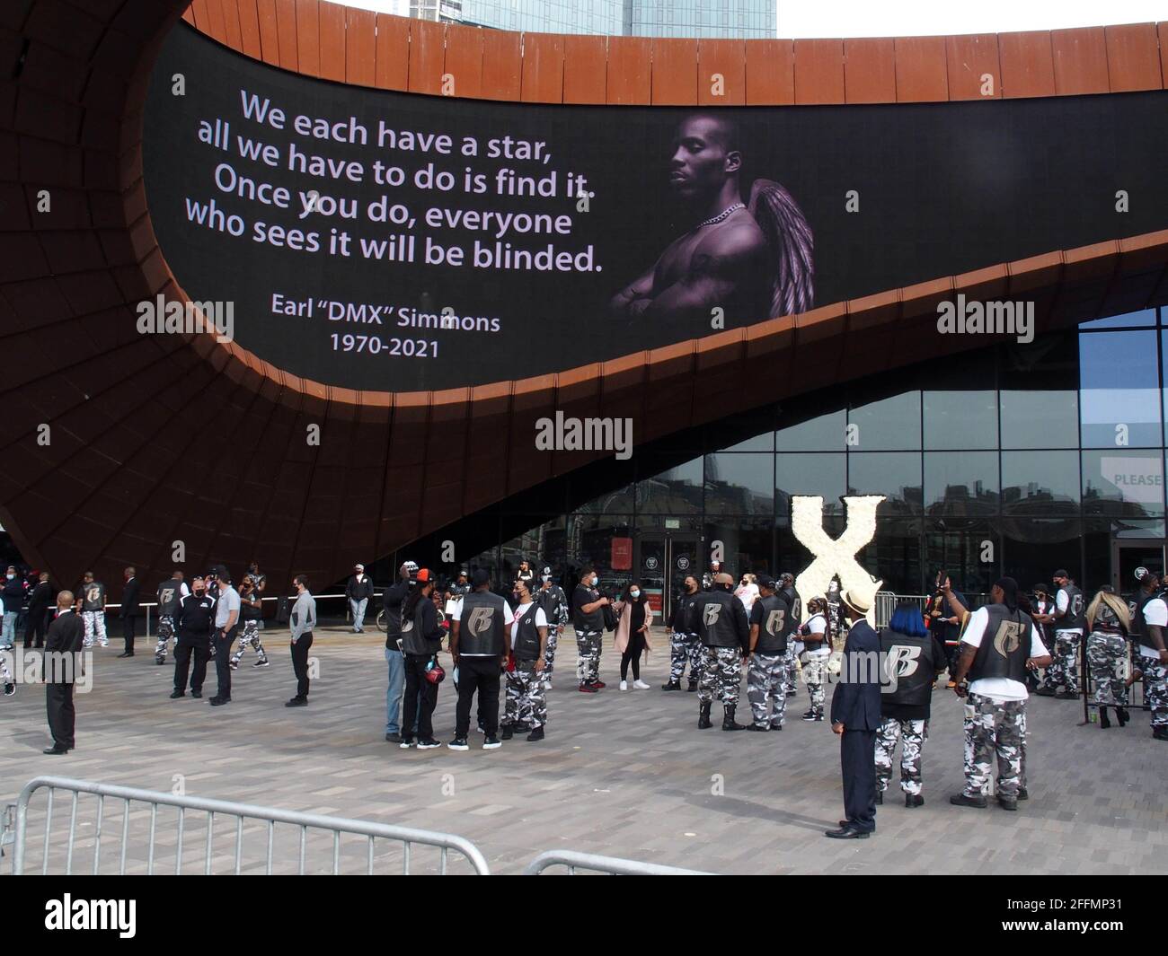 April 24, 2021, New York, New York, USA: NEW YORK - Memorial held for ...