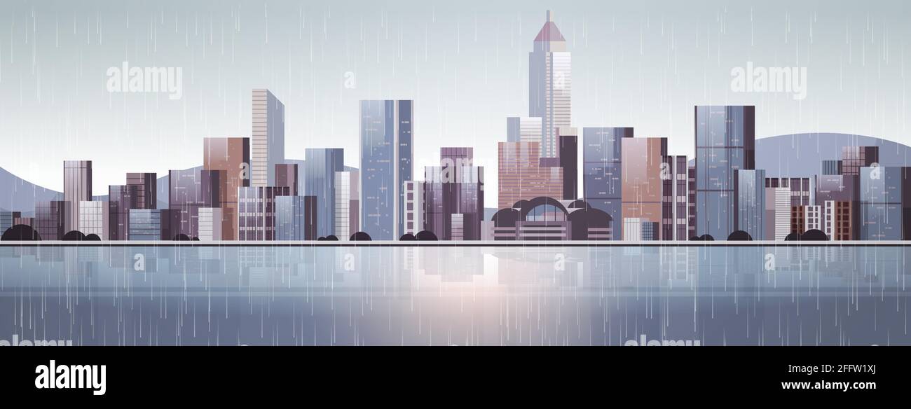 city buildings skyline modern architecture cityscape background ...