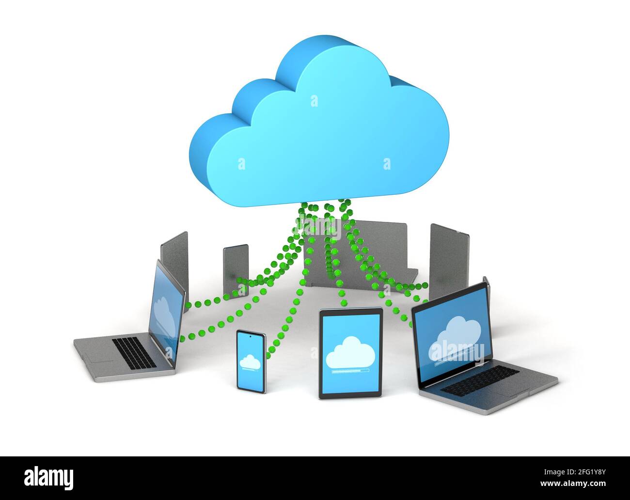 Cloud storage. Synchronization of information on your phone, tablet and ...