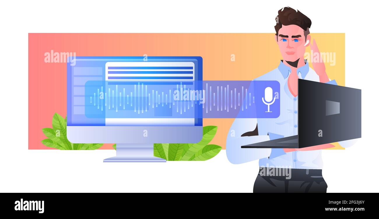 Instant message screen Stock Vector Images - Alamy