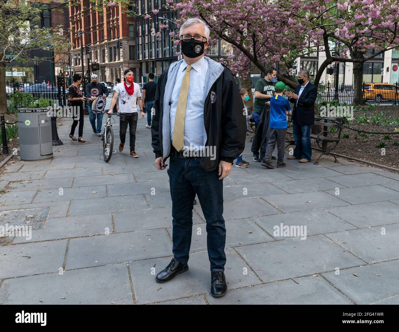 New York, United States. 24th Apr, 2021. New York State Senator Brian ...