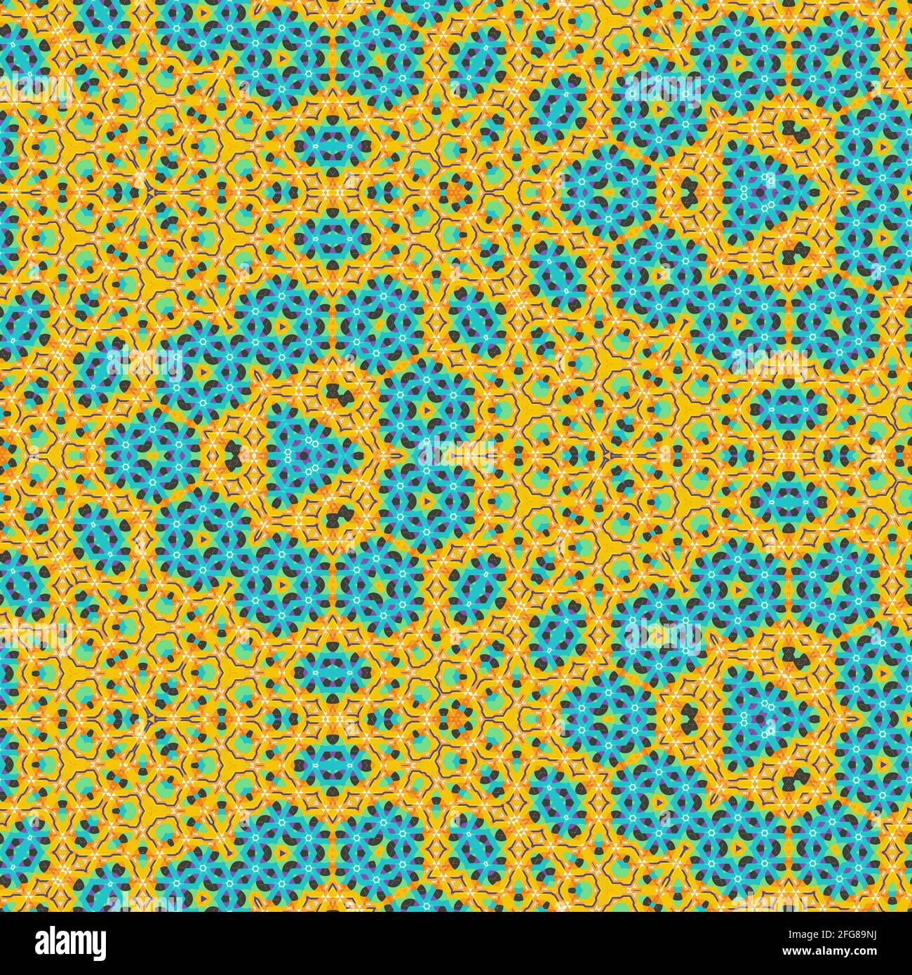 The contemporary Turkish pattern design. Abstract design for calendar ...