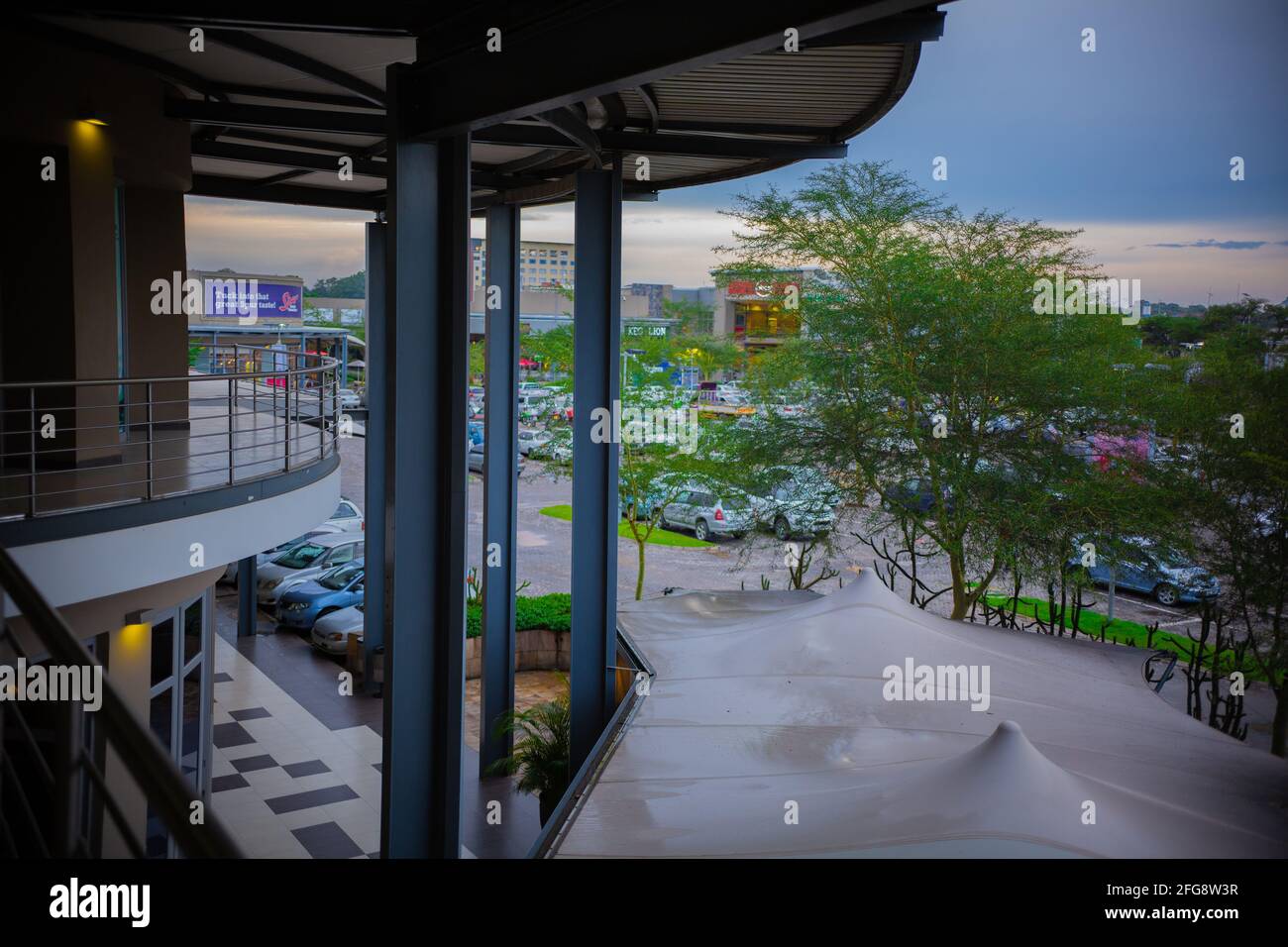 Lusaka, East Park Mall, Zambia, 13th April 2021, the mall built for the ...