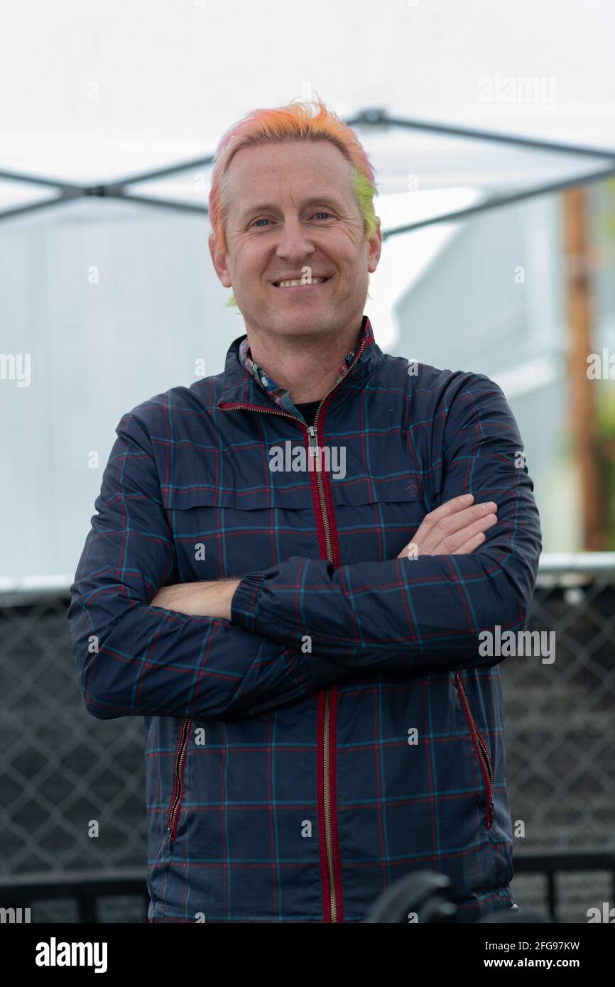 April 24, 2021, Long Beach, California, USA: JOSH FREESE at the 'Punk ...