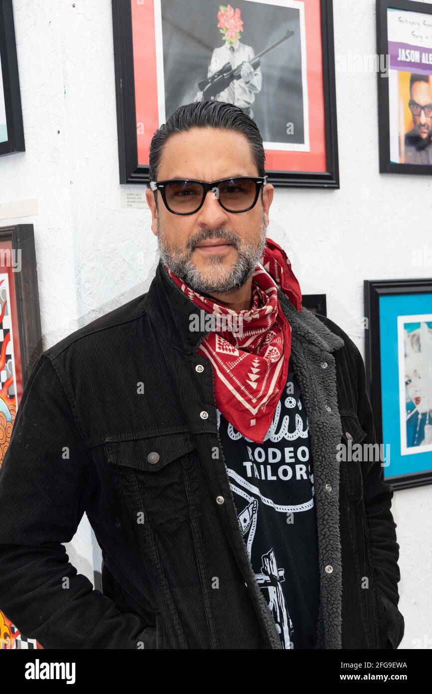 April 24, 2021, Long Beach, California, USA: JASON CRUZ at the 'Punk ...