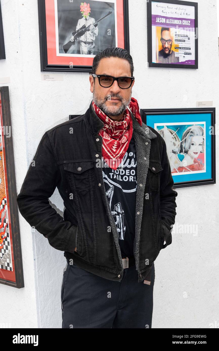 April 24, 2021, Long Beach, California, USA: JASON CRUZ at the 'Punk ...