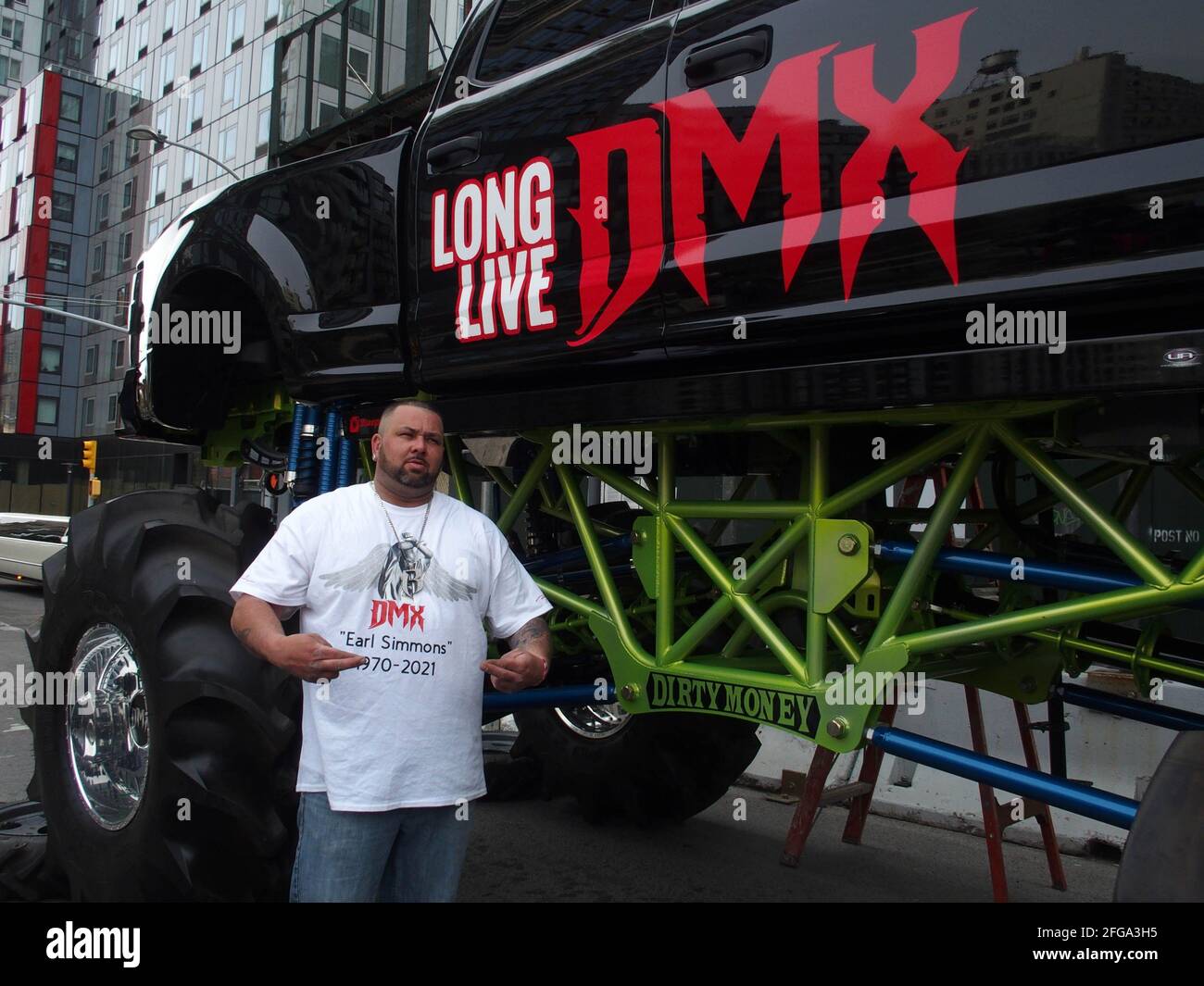 New York, New York, USA. 24th Apr, 2021. Memorial held for Rapper Earl ...
