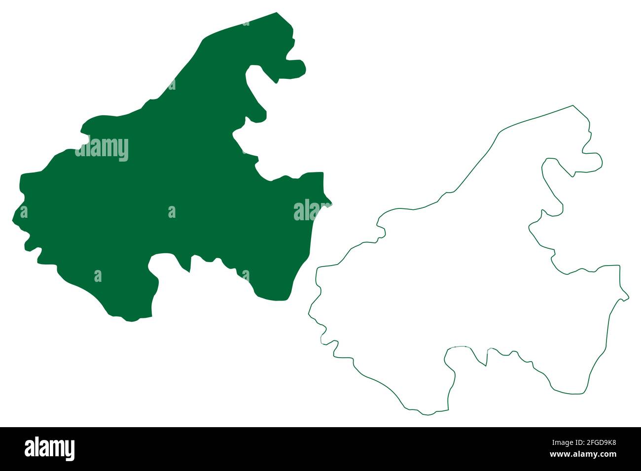 Vijayanagara district (Karnataka State, Republic of India, Gulbarga ...