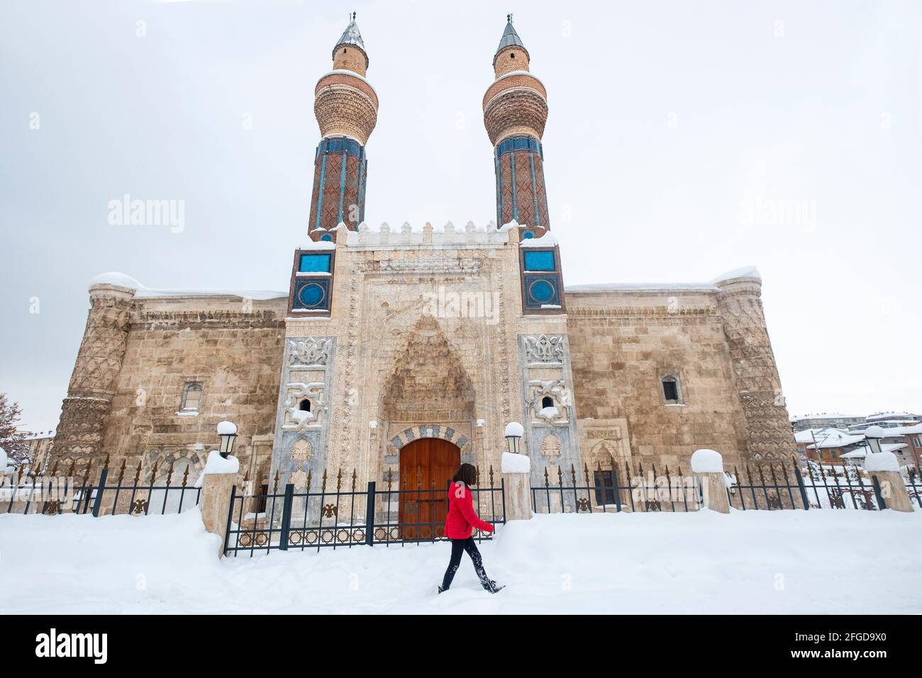 Gök medrese hi-res stock photography and images - Alamy