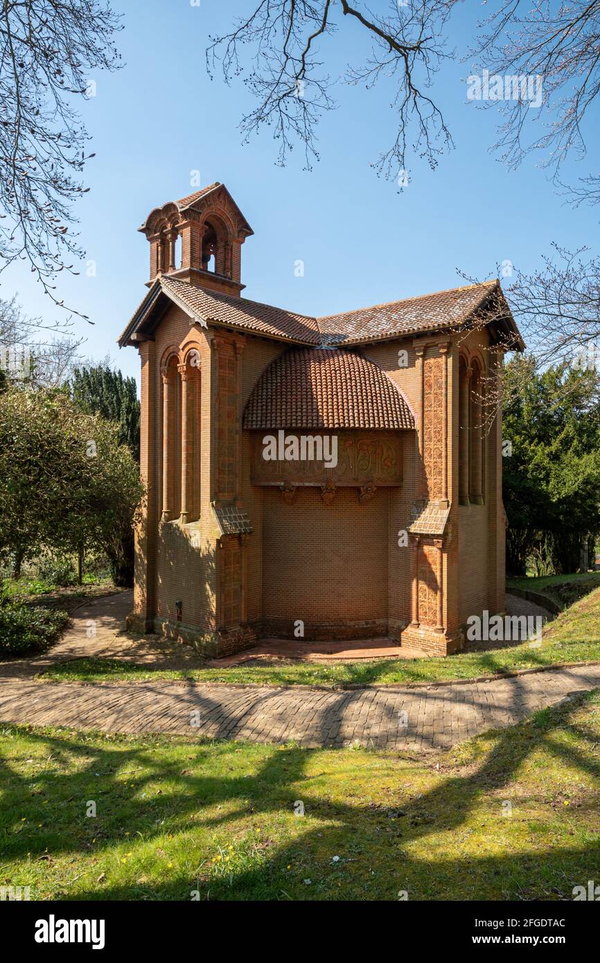 Watts chapel cemetery compton surrey hi-res stock photography and ...