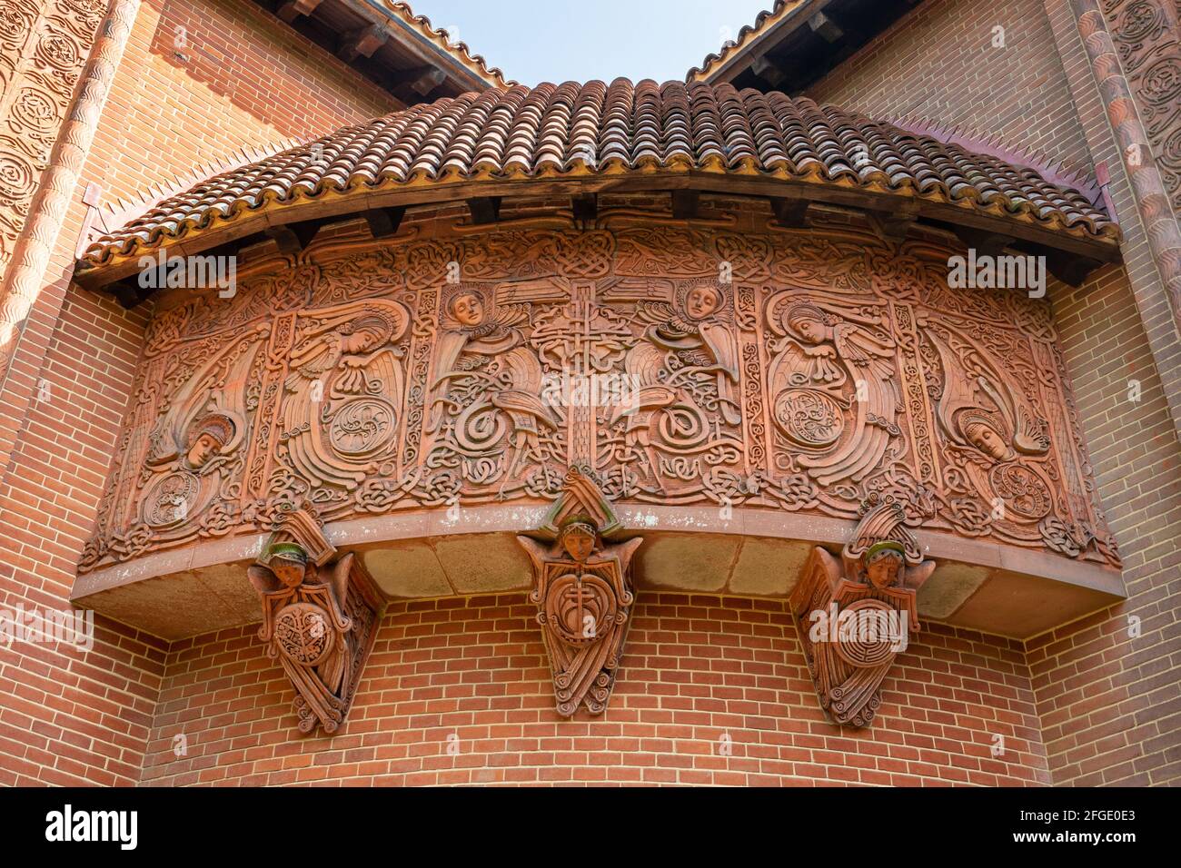 Watts chapel cemetery compton surrey hi-res stock photography and ...