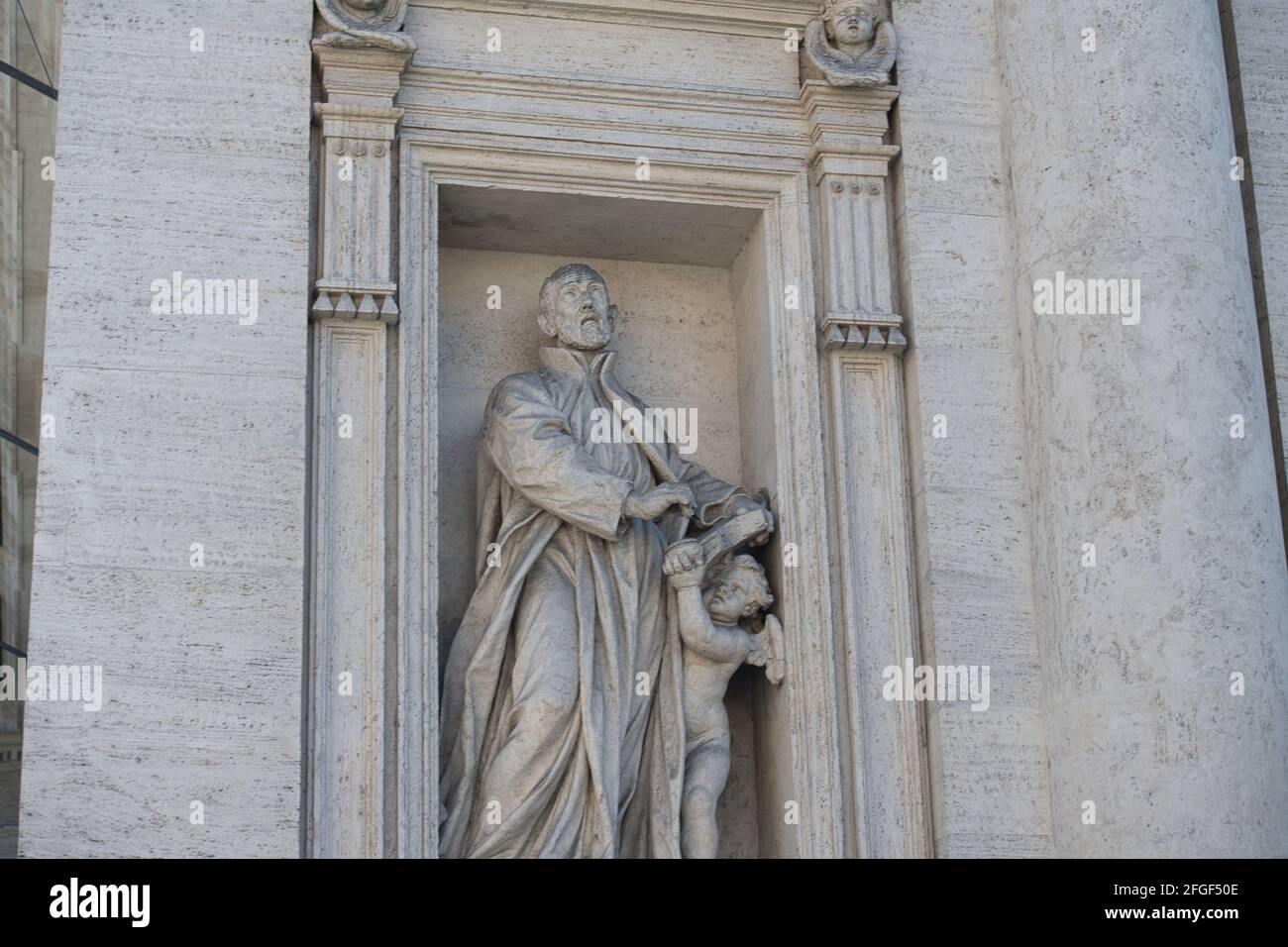 Statue in city Rome,Vatican. High quality photo Stock Photo - Alamy