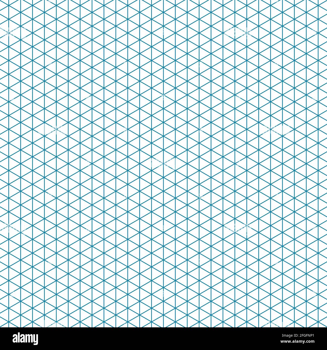 Grid paper. Isometric color grid on white background. Abstract lined ...