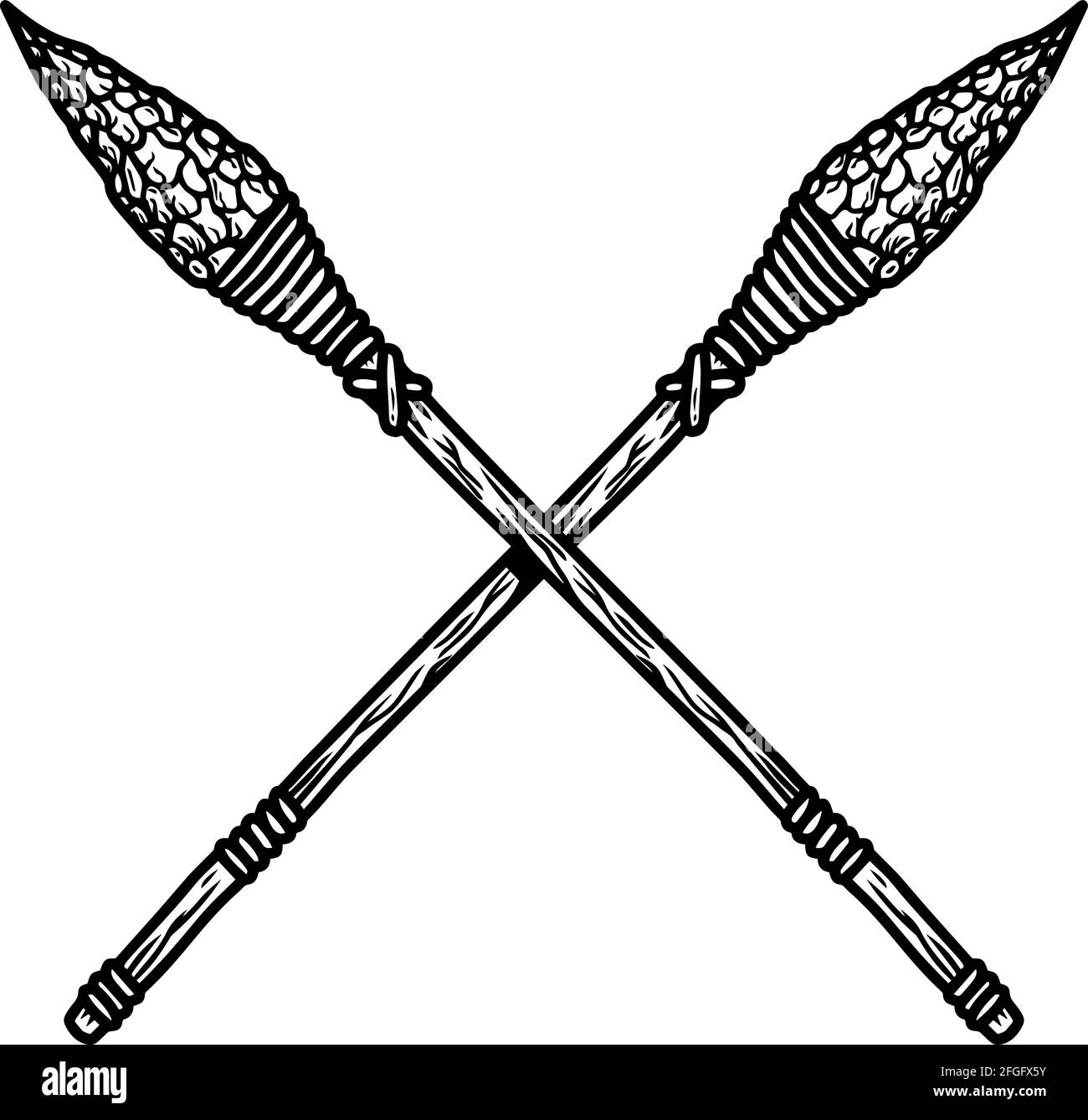 Prehistoric rock engraving Stock Vector Images - Alamy