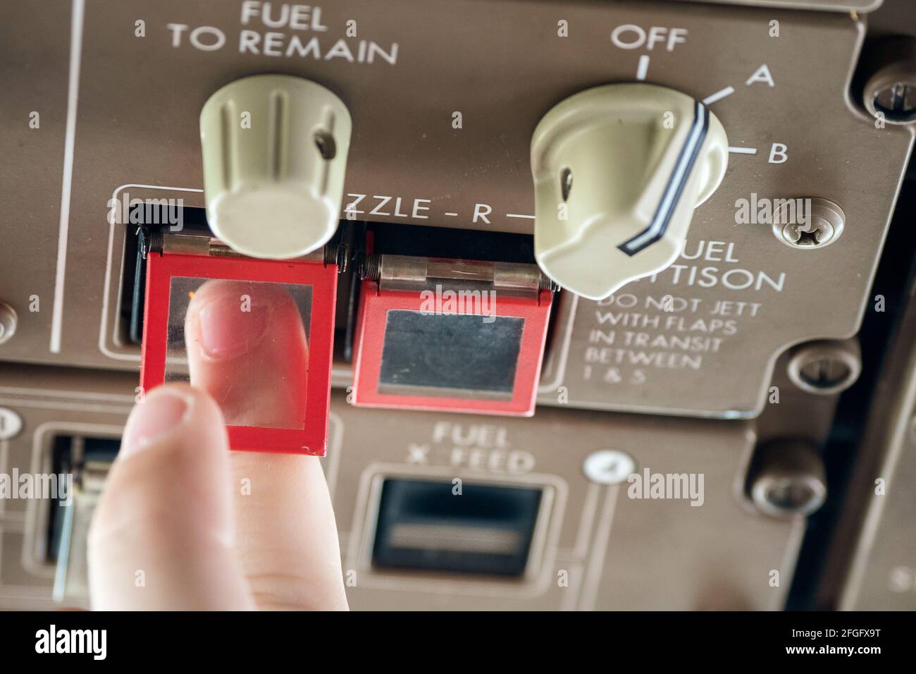 Airliner dumping fuel overboard due to unforeseen circumstances ...