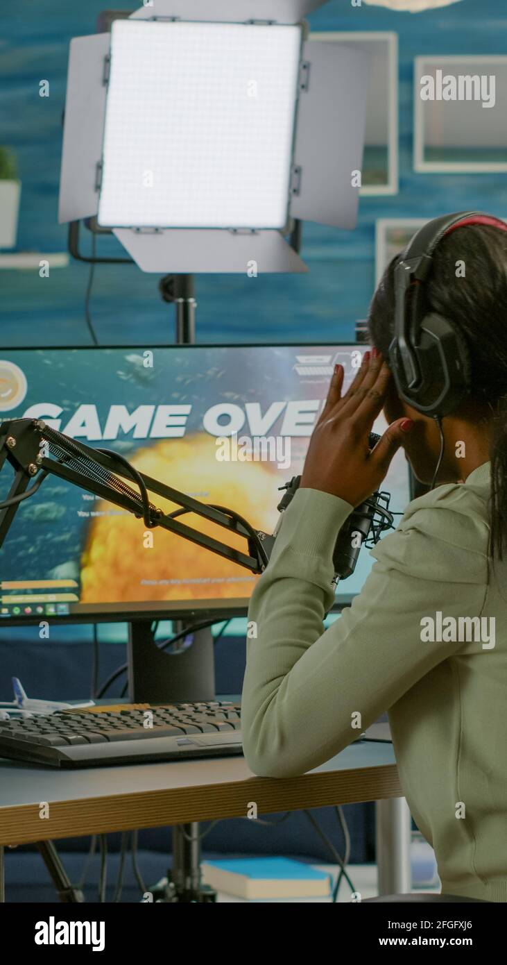 Pro african streamer losing space hi-res stock photography and images ...