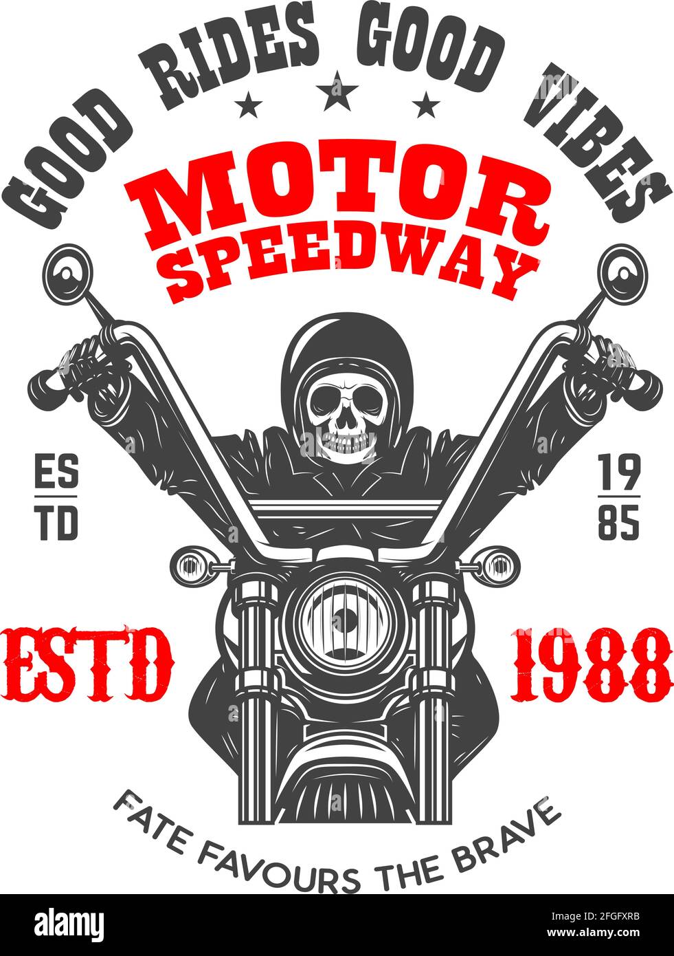 Speedway motorcycle engine Stock Vector Images - Alamy